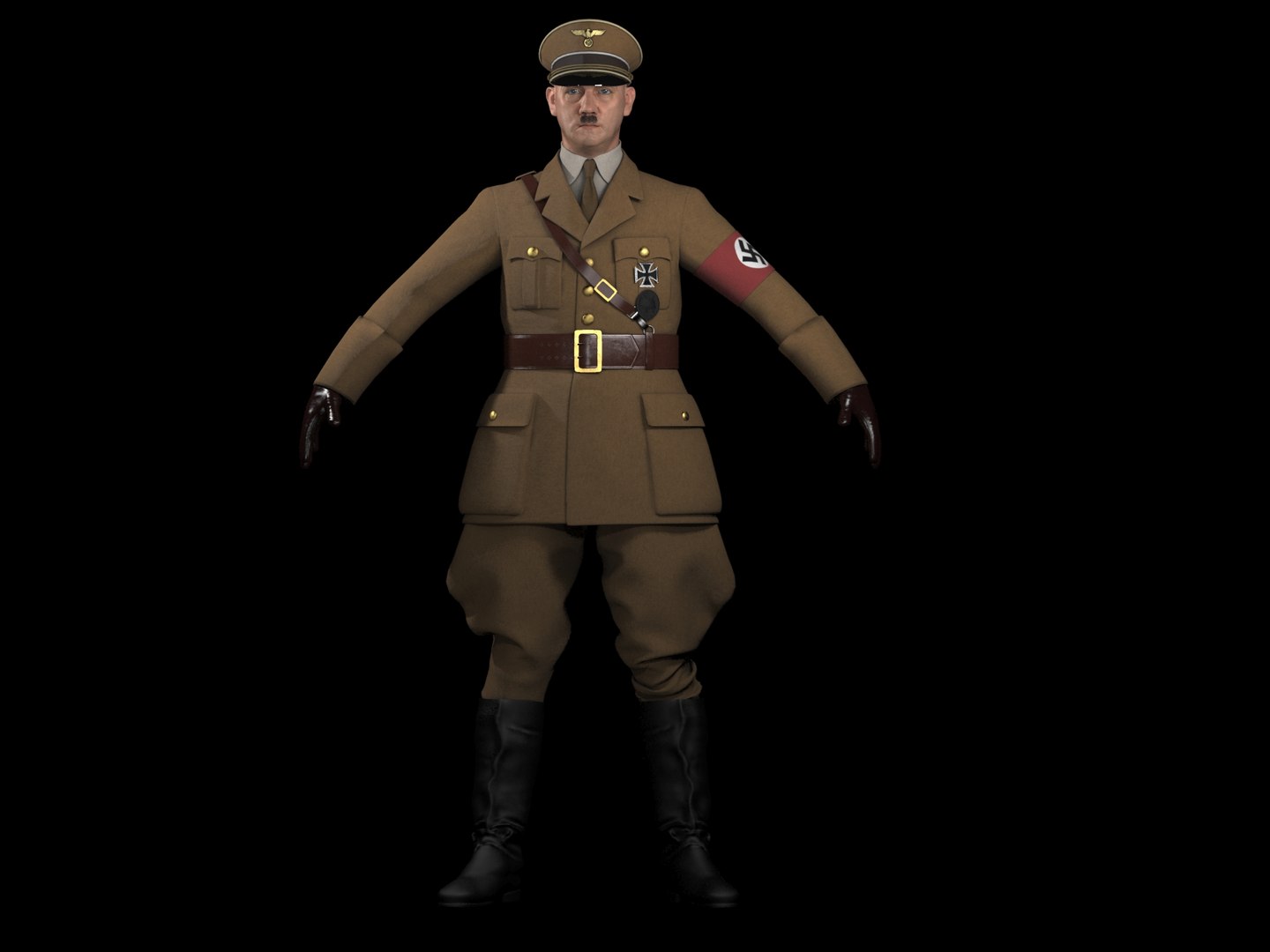 Adolf Hitler Model - TurboSquid 1223055