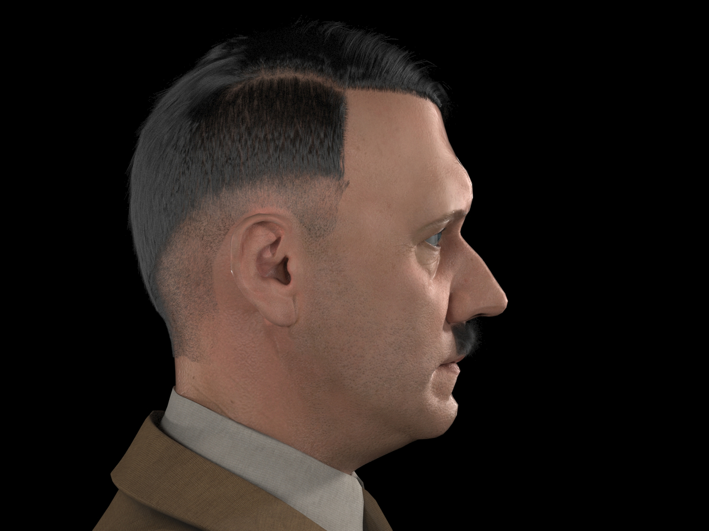 Adolf hitler model - TurboSquid 1223055