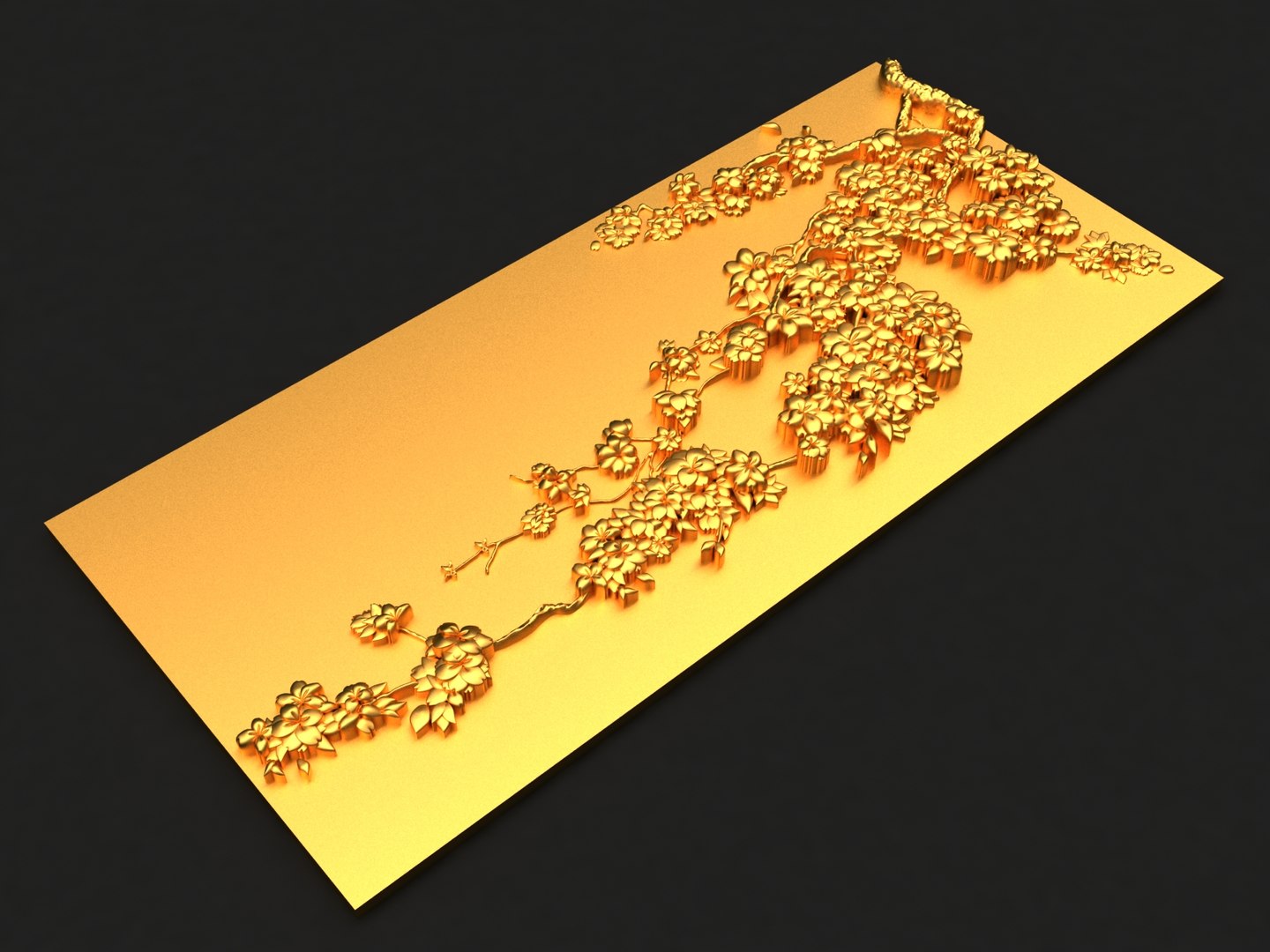 3D sakura mold decor - TurboSquid 1269083