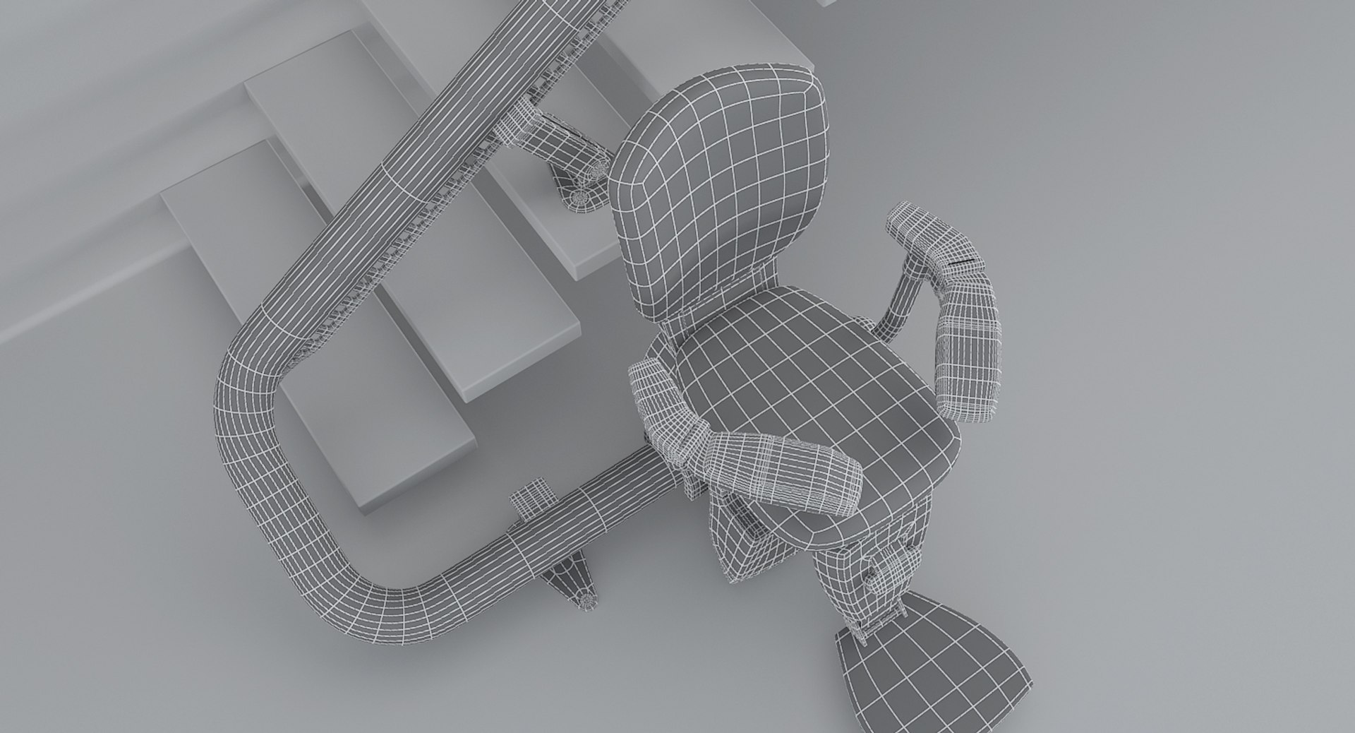 3d Model Stair Lift