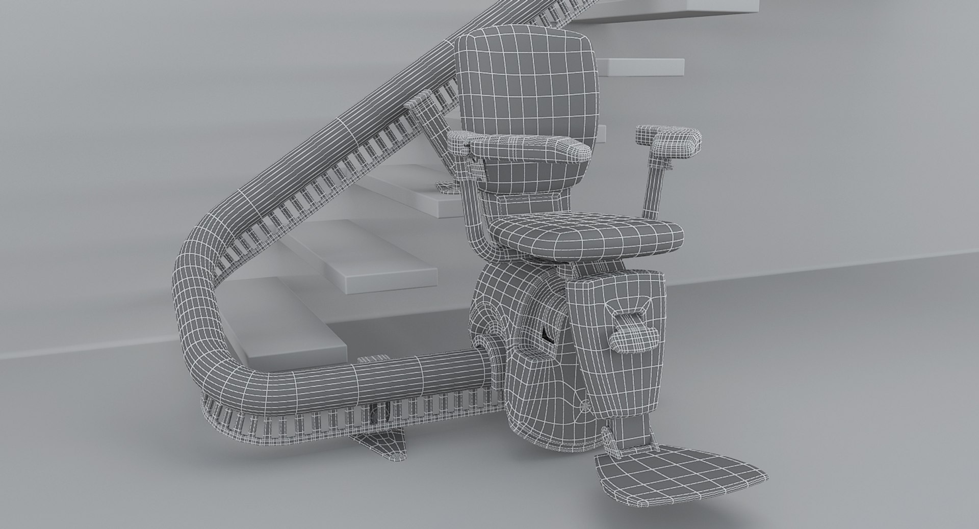 3d Model Stair Lift