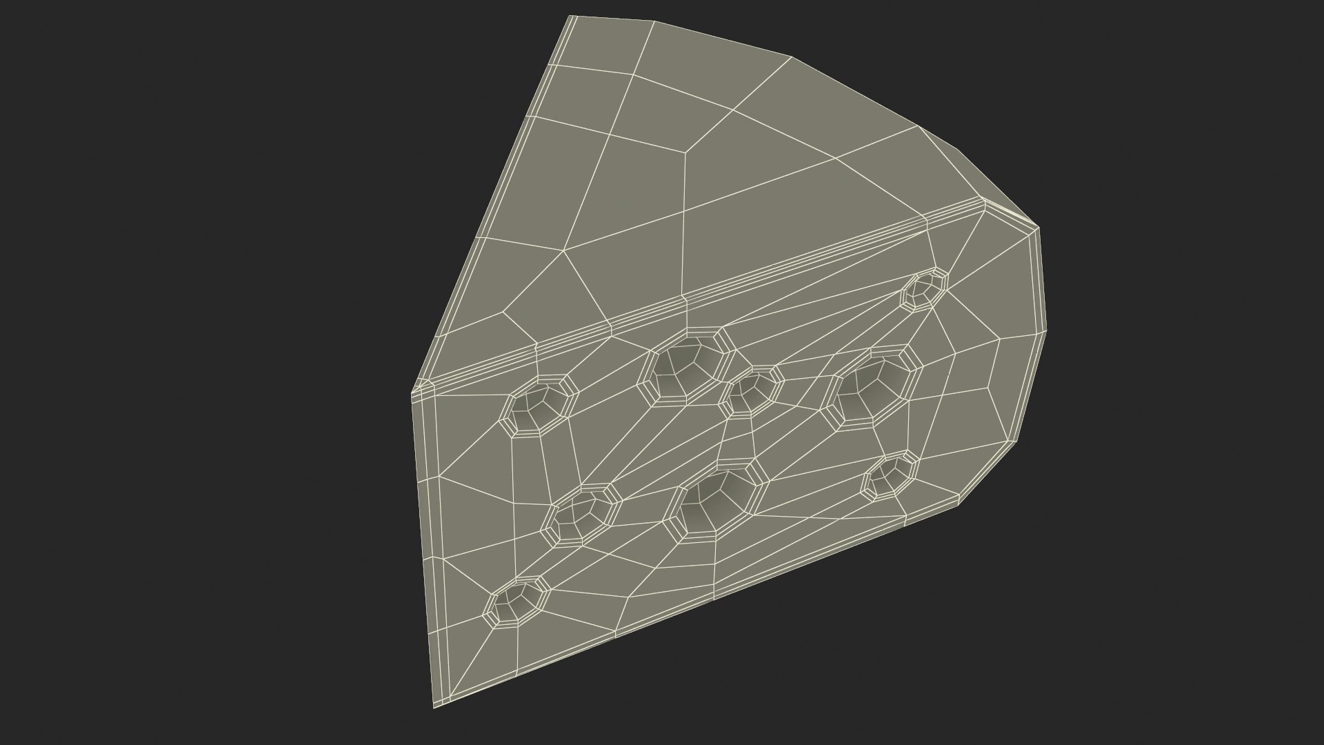 Cartoon Piece Of Cheese 3D Model - TurboSquid 2078024