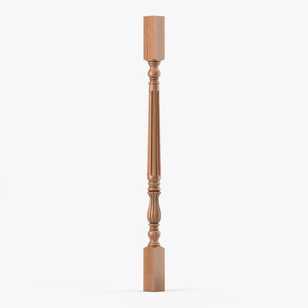 3D decorative baluster b001 model - TurboSquid 1596867