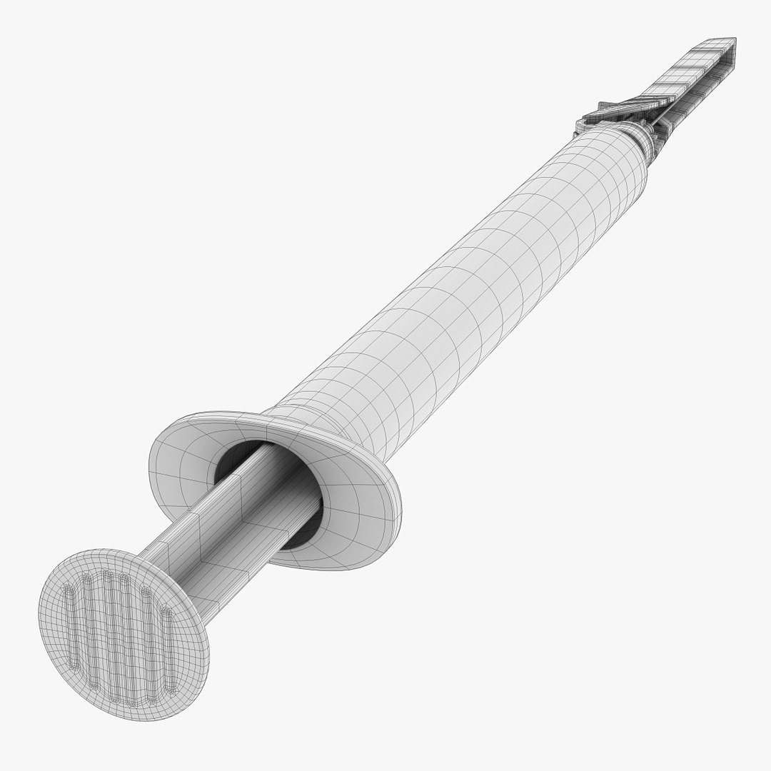 3d 3ml Syringe Injection