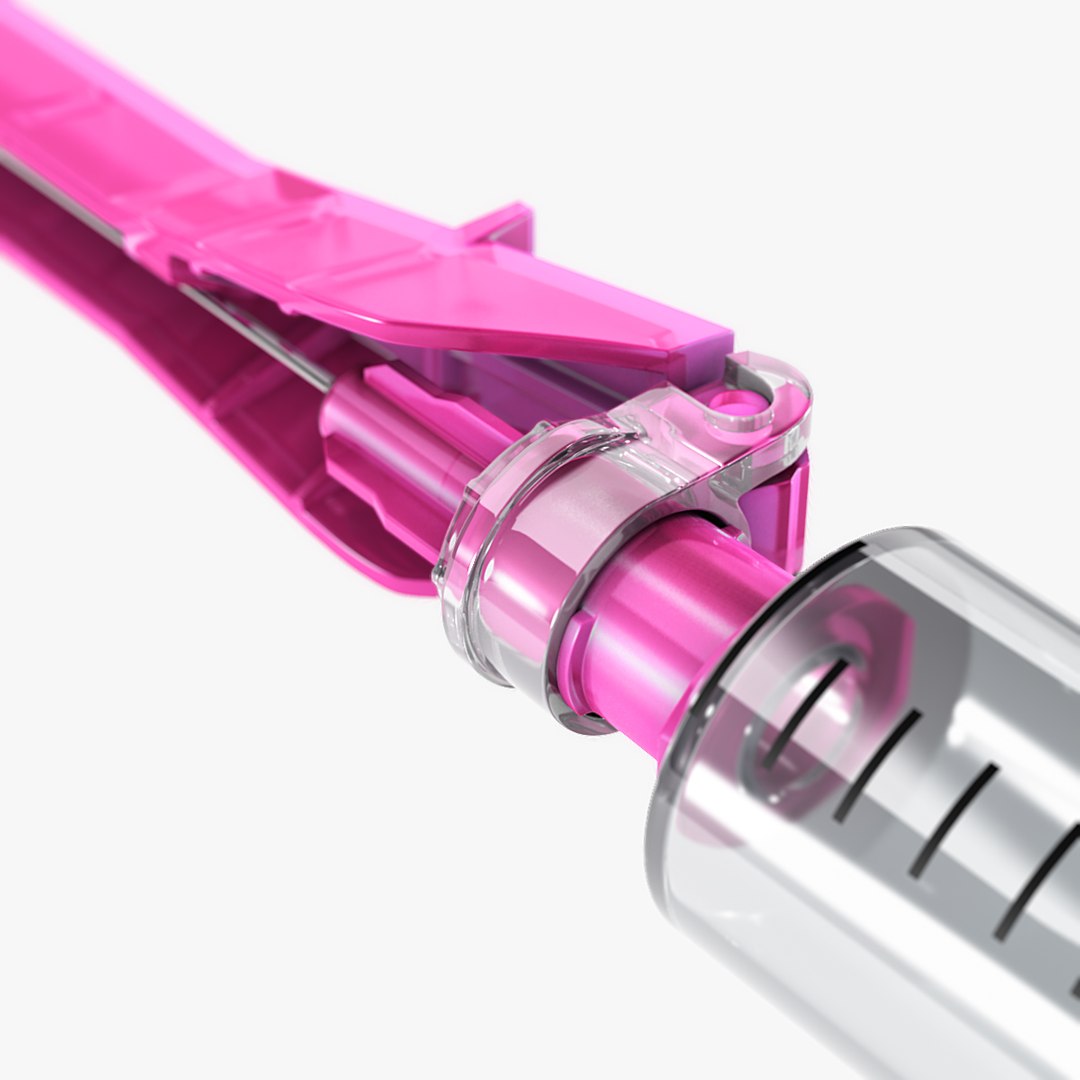 3d 3ml Syringe Injection
