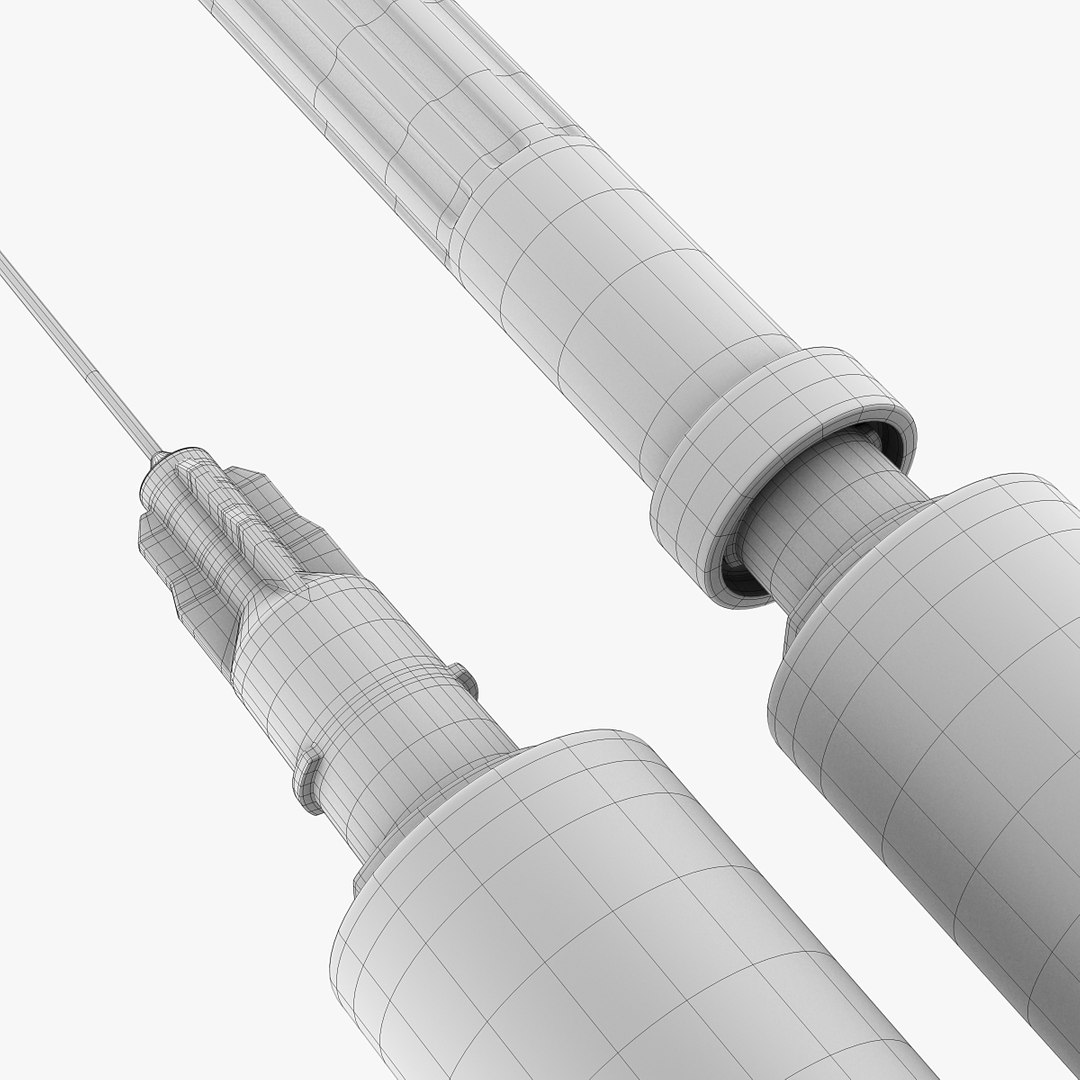 3d 3ml Syringe Injection