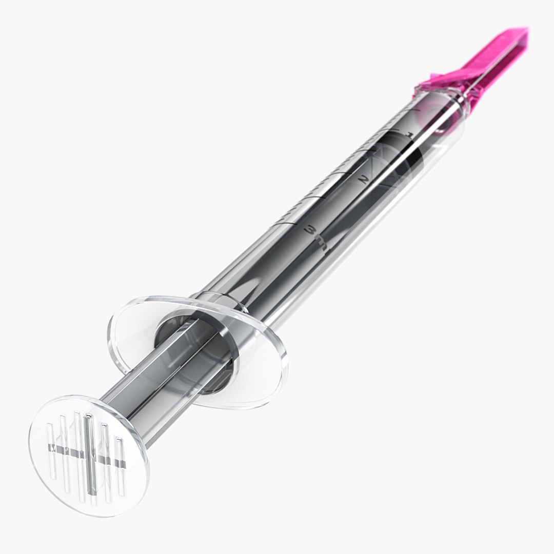 3d 3ml Syringe Injection