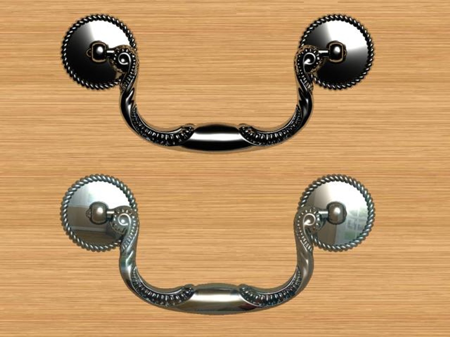 Classic Handles Cabinets 3D Model - TurboSquid 1328316