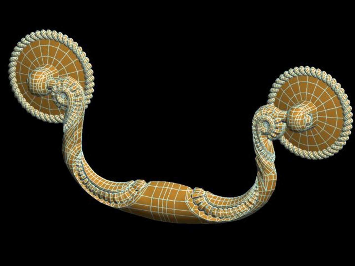 Classic Handles Cabinets 3D Model - TurboSquid 1328316