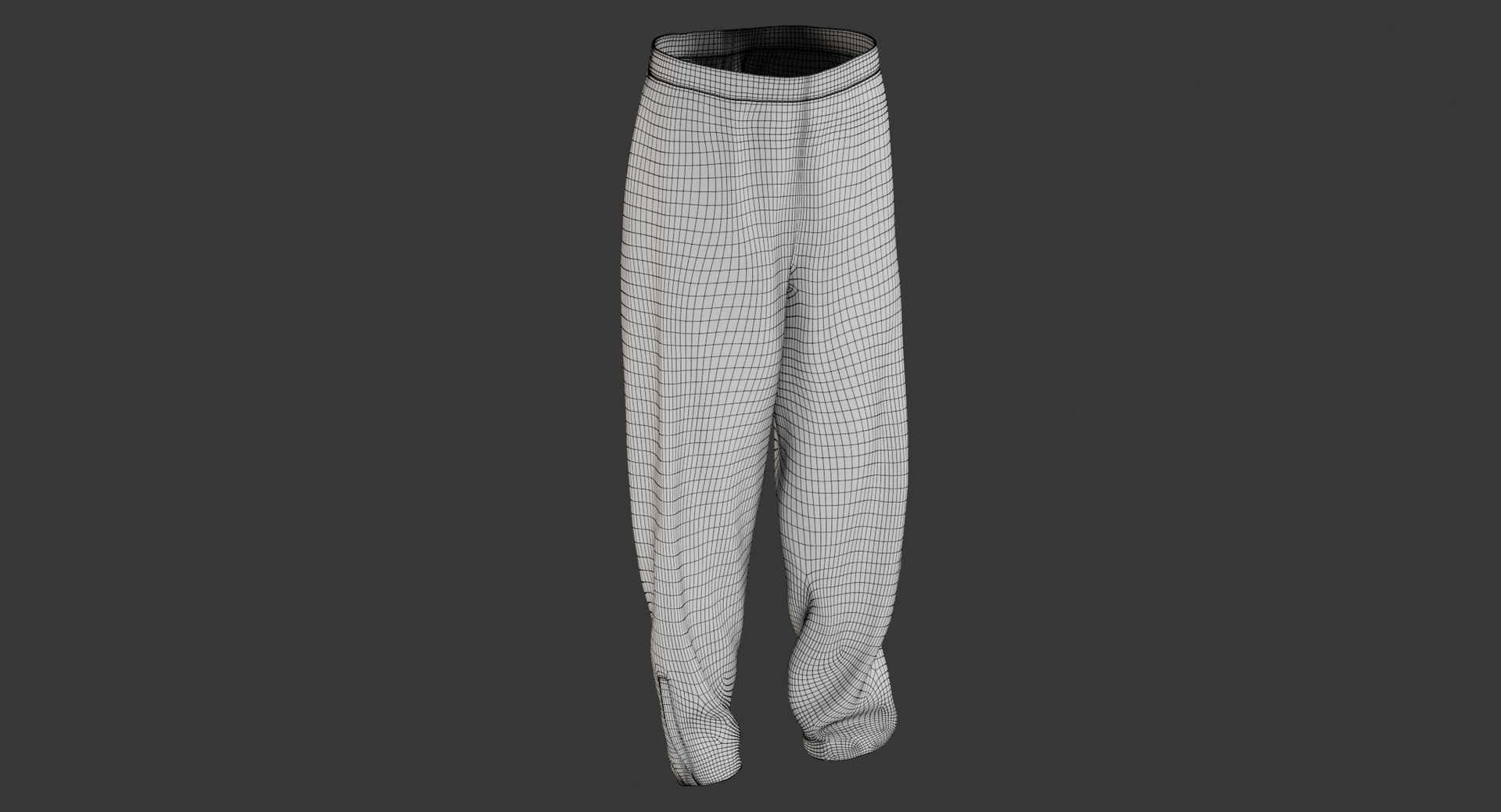 3D mesh sport pants - - TurboSquid 1639552