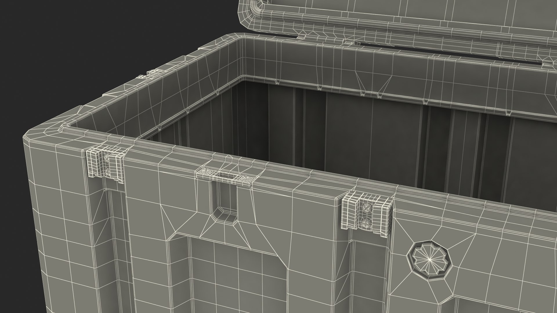 Plastic Military Box Large model - TurboSquid 2057983