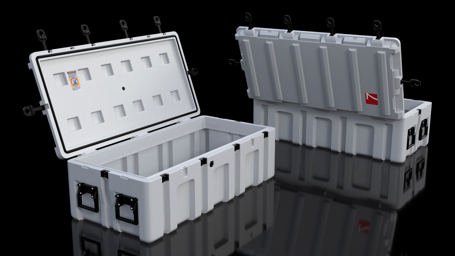 Plastic Military Box Large model - TurboSquid 2057983