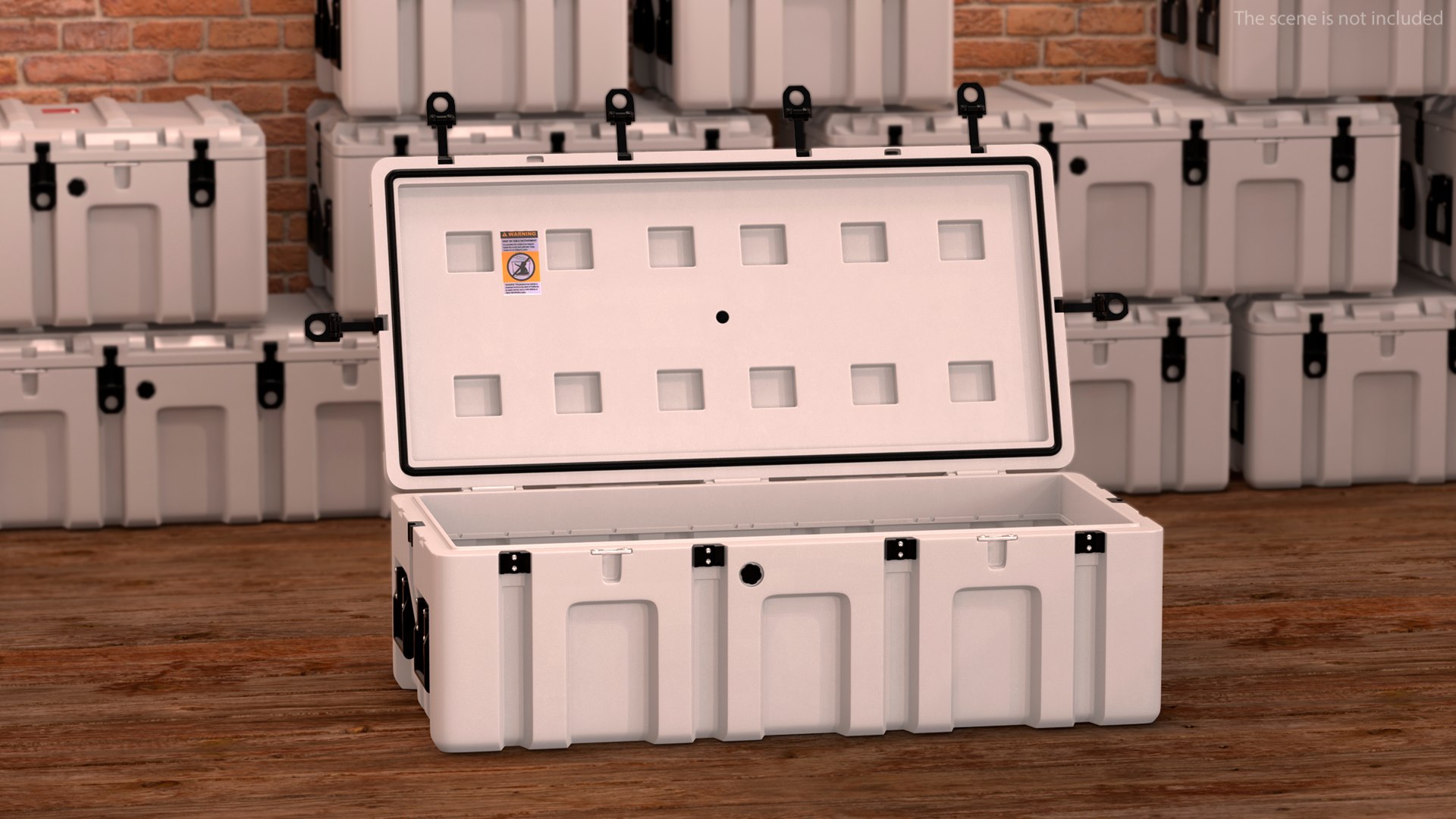 Plastic Military Box Large model - TurboSquid 2057983