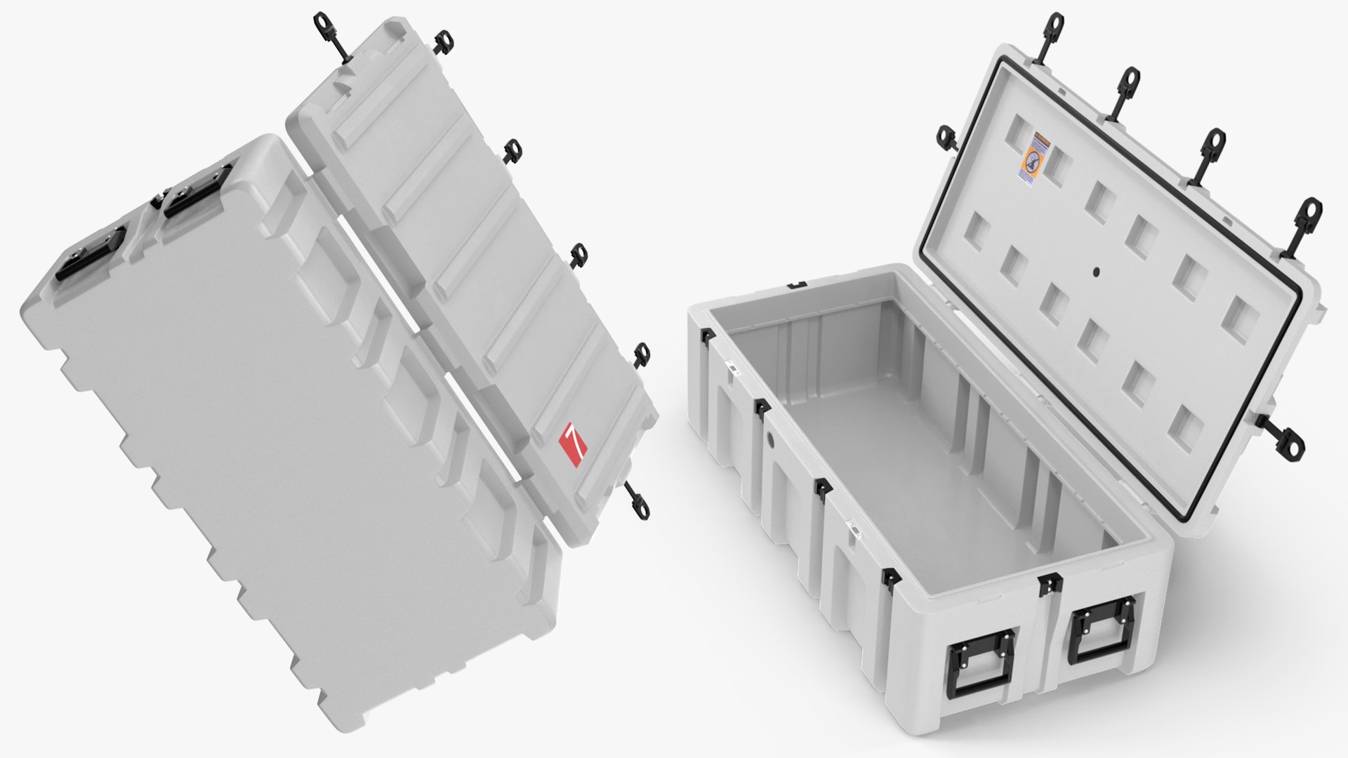 Plastic Military Box Large model - TurboSquid 2057983