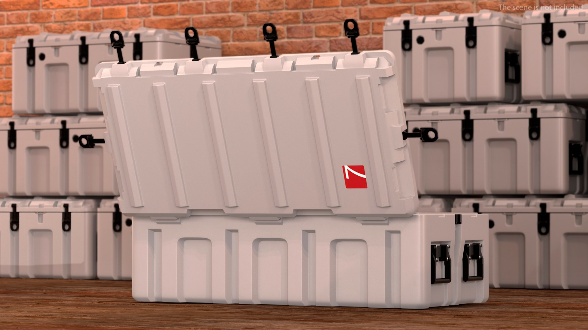 Plastic Military Box Large model - TurboSquid 2057983