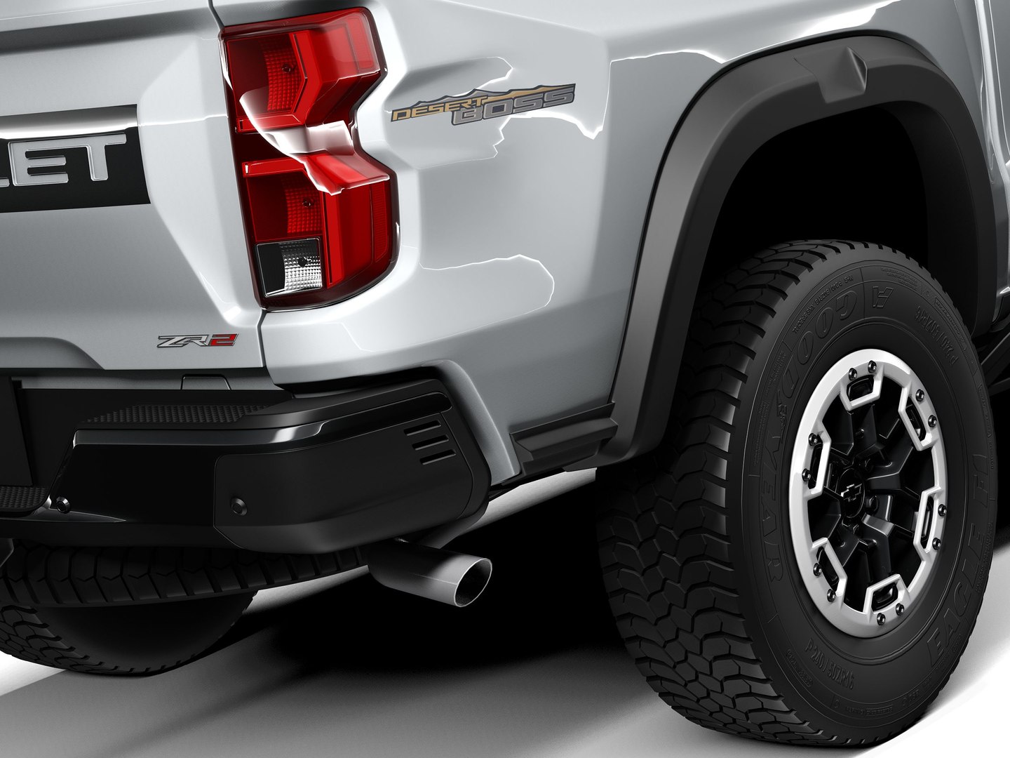 Chevrolet Colorado ZR2 2023 Model - TurboSquid 2216836