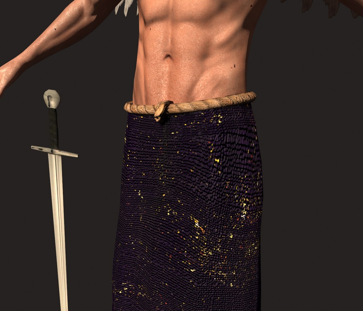 Angel Archangel Michael 3D Model - TurboSquid 1297033