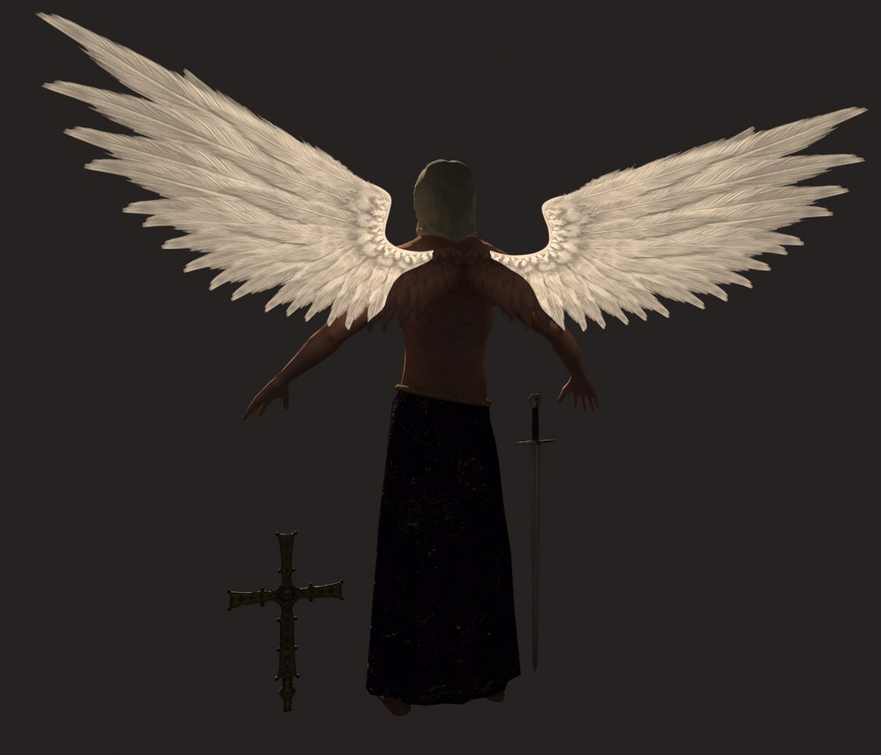Angel Archangel Michael 3D Model - TurboSquid 1297033