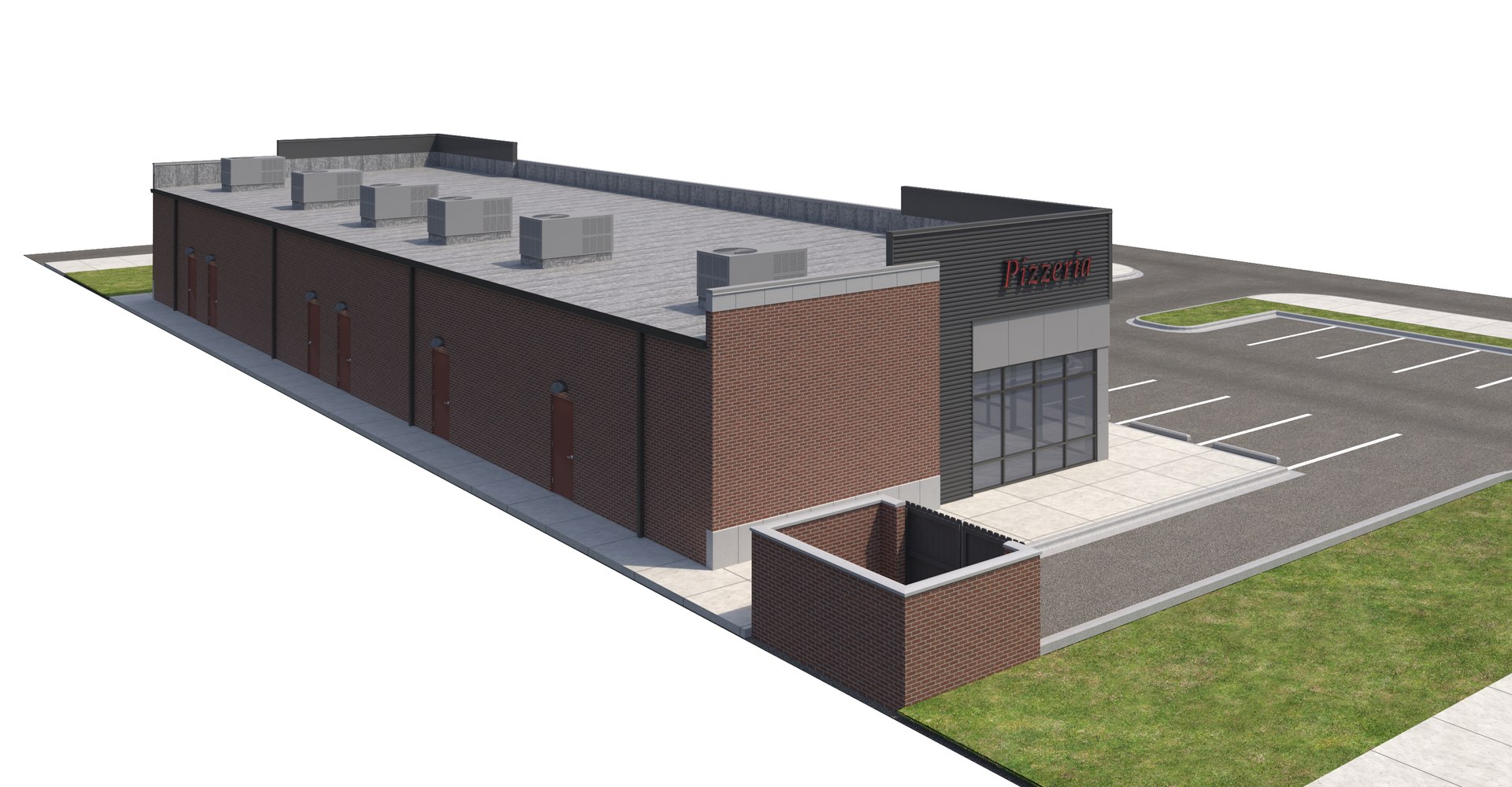 3D Retail Store Mall Model - TurboSquid 1656899