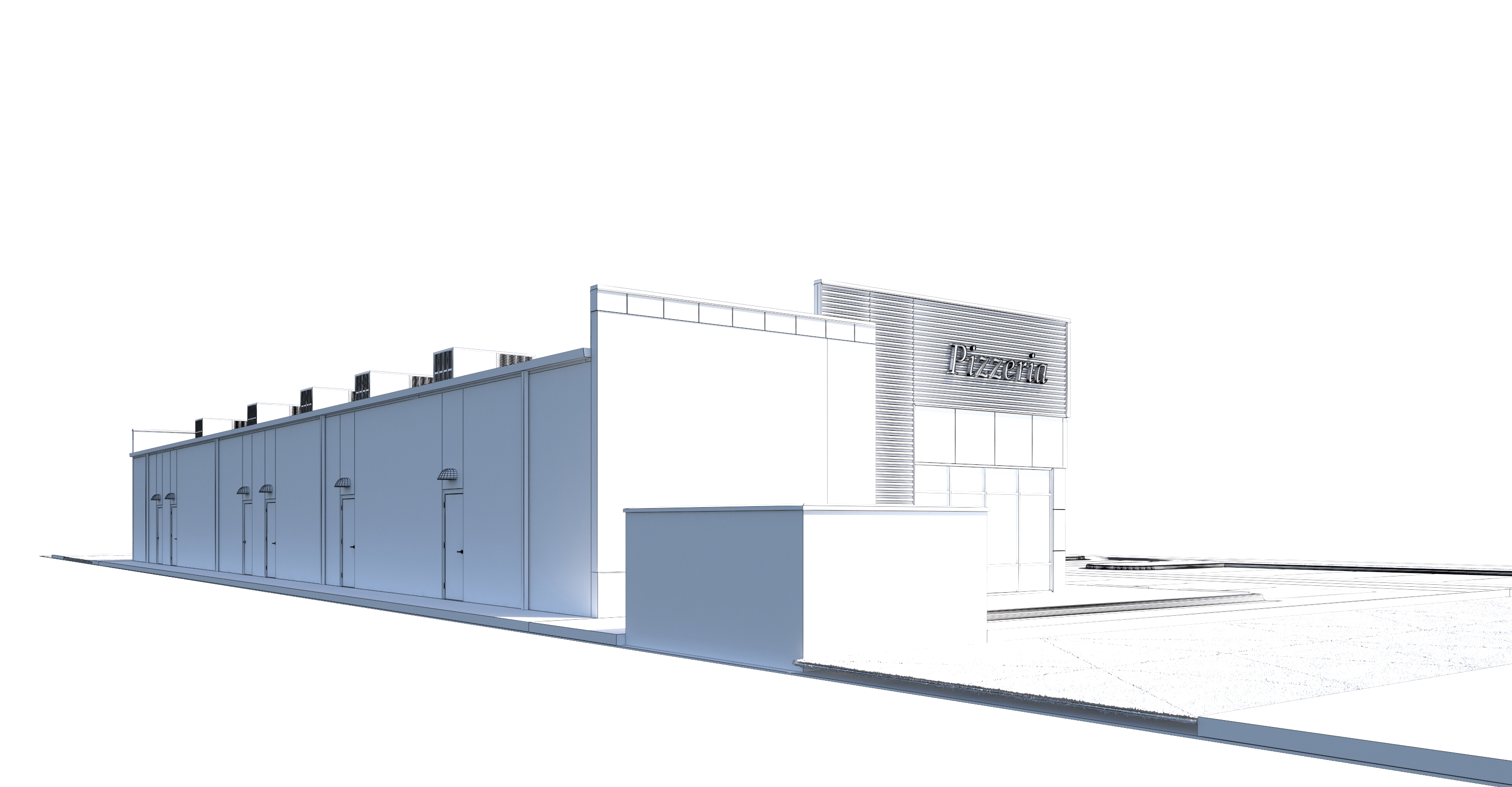 3D retail store mall model - TurboSquid 1656899