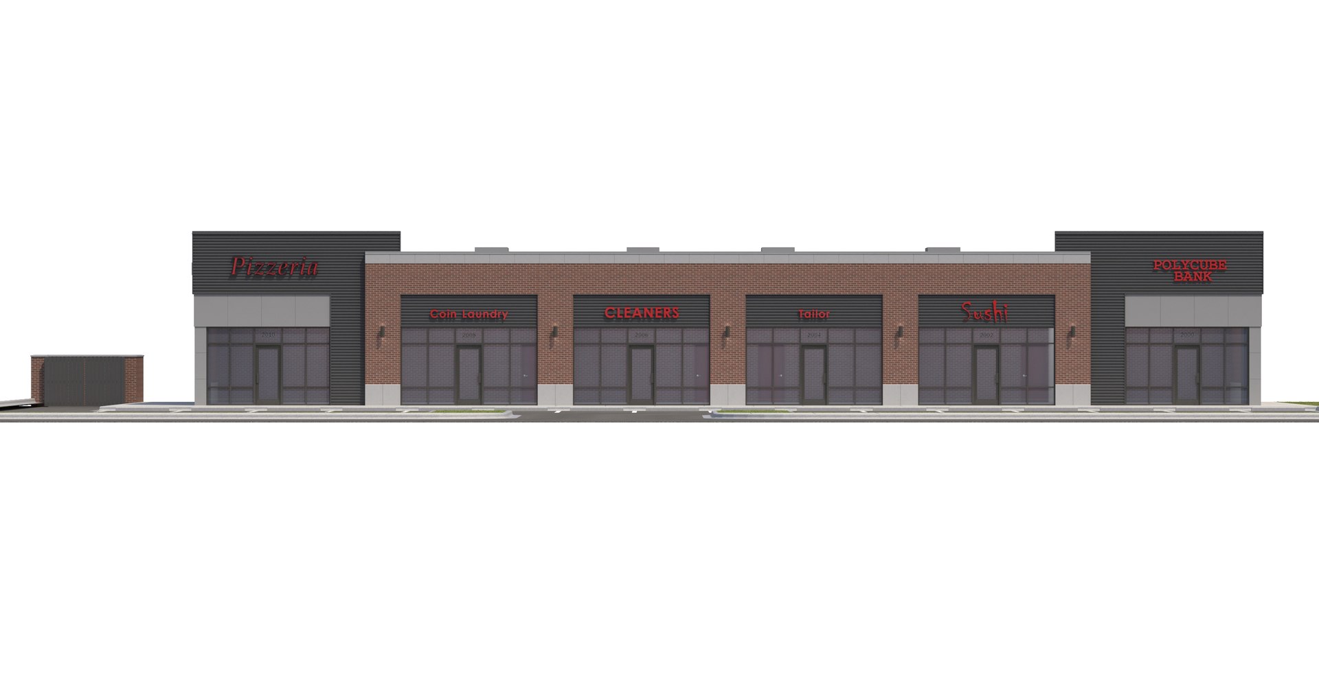 3D Retail Store Mall Model - TurboSquid 1656899