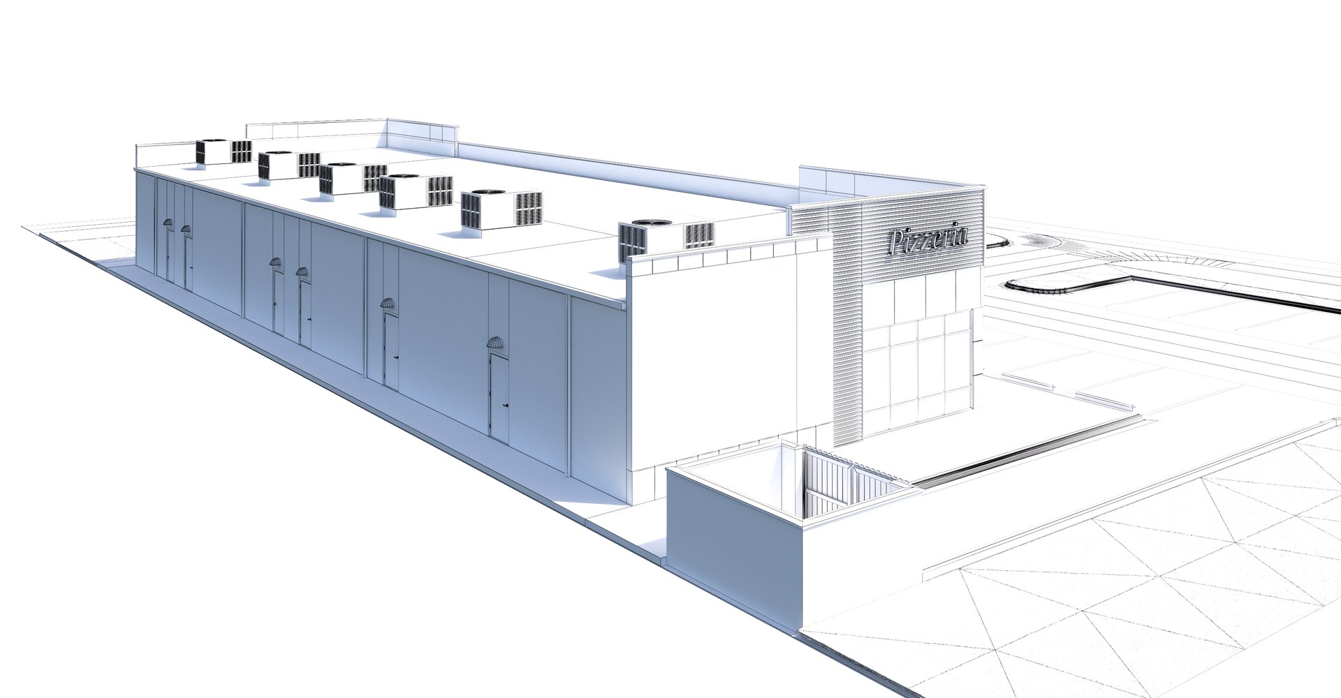 3D Retail Store Mall Model - TurboSquid 1656899