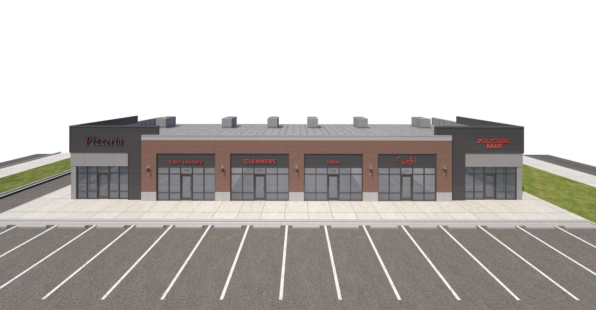 3D Retail Store Mall Model - TurboSquid 1656899