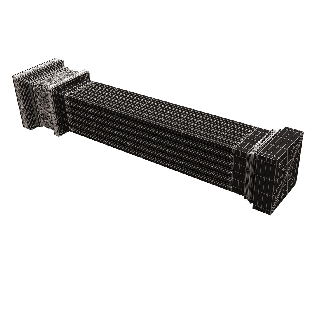3D Model Column Capital 0802 - TurboSquid 2159055