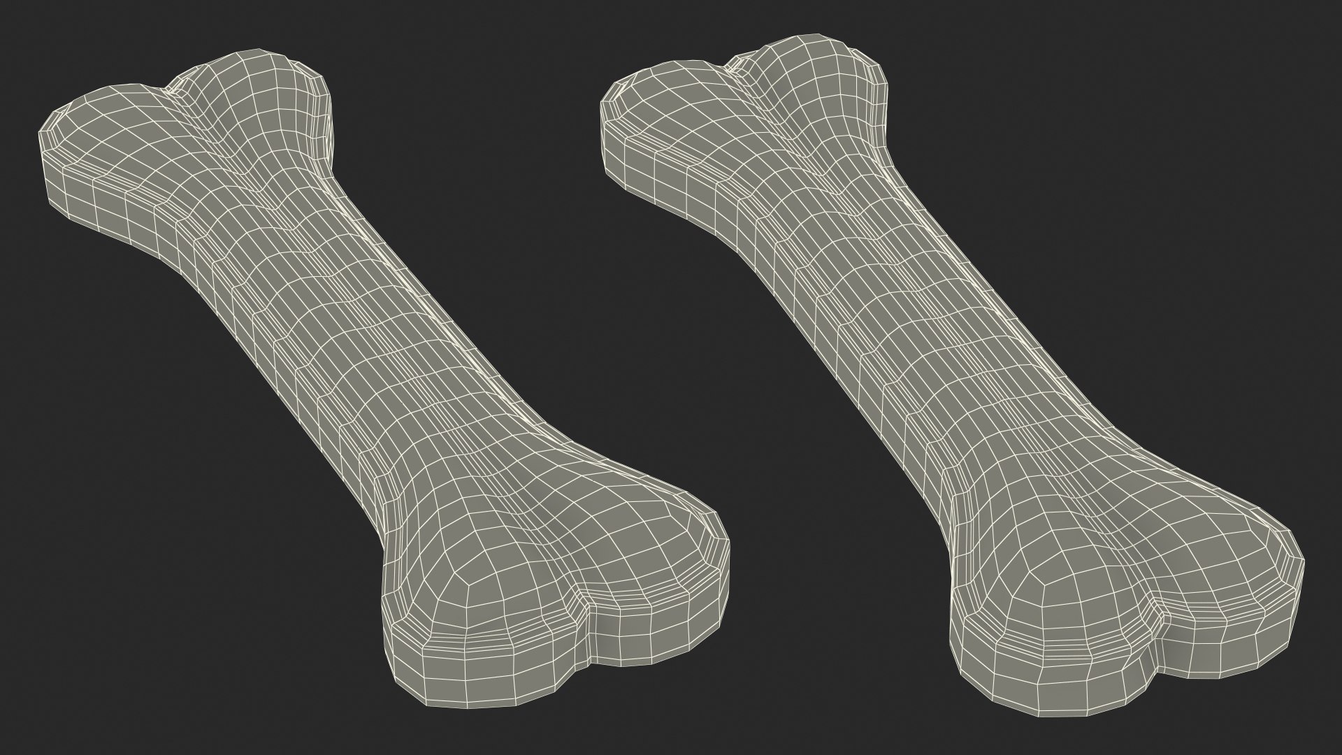 3D Dog Chew Bone Light - TurboSquid 2172243