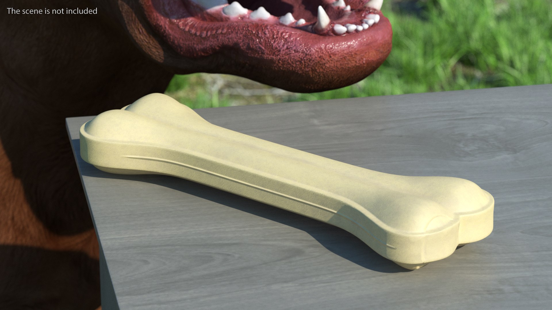 3D Dog Chew Bone Light - TurboSquid 2172243