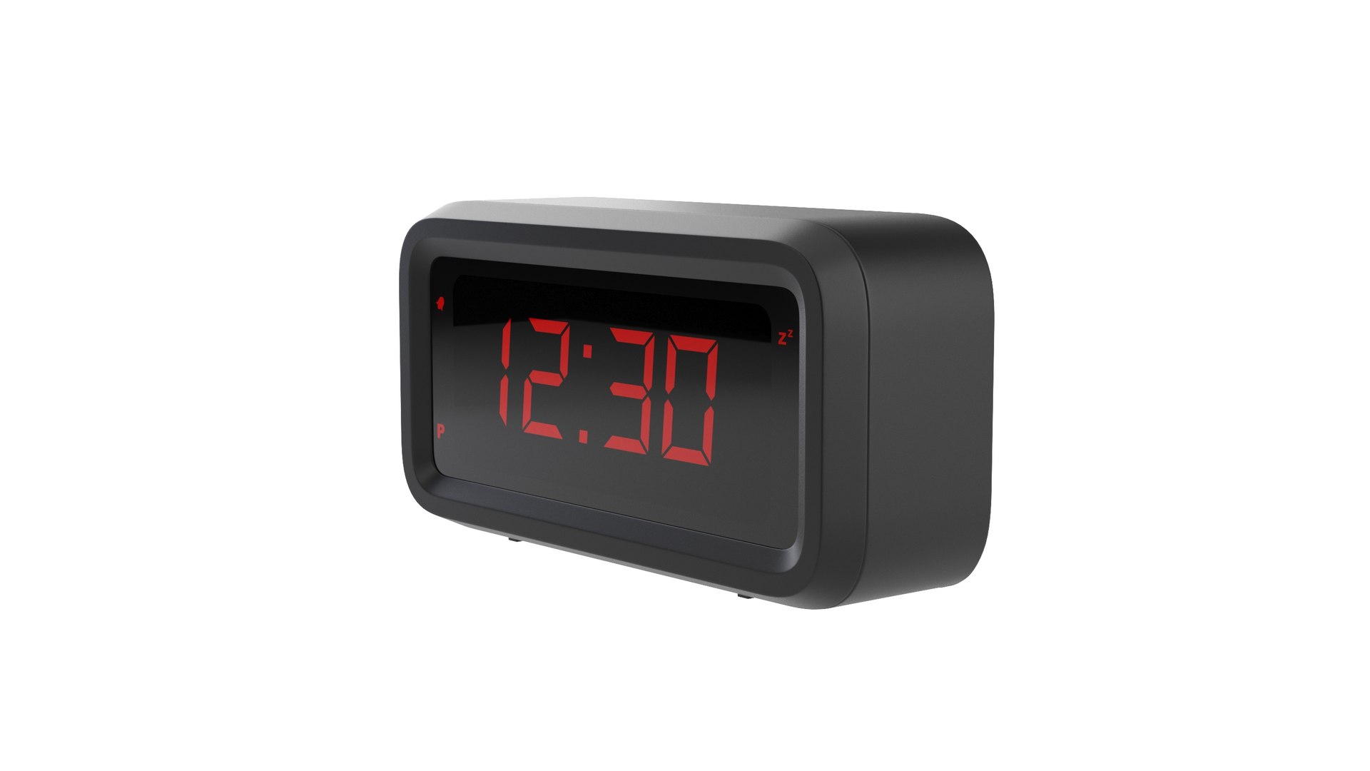 3D Digital Clock - TurboSquid 2338338