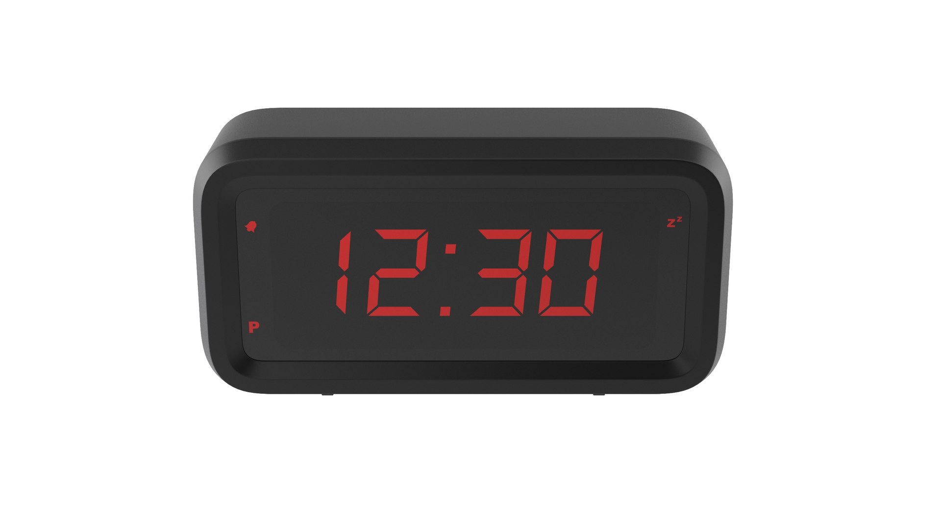 3D Digital Clock - TurboSquid 2338338