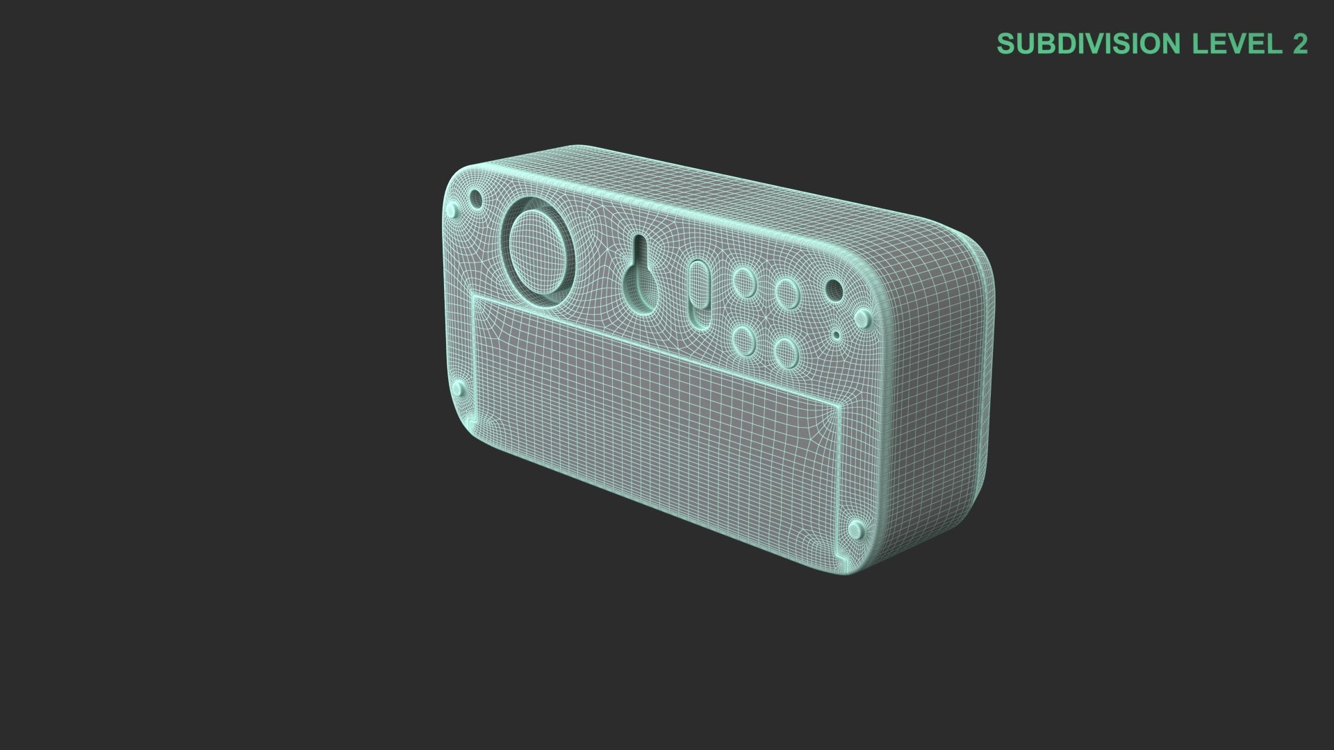 3D Digital Clock - TurboSquid 2338338