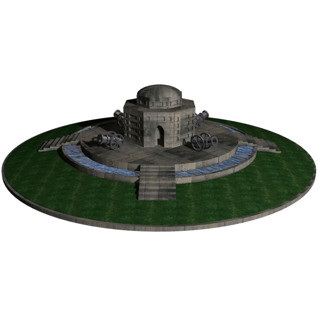 Tomb Style Monument 3D Model - TurboSquid 2057548