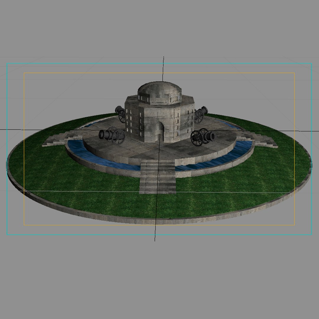 Tomb Style Monument 3D Model - TurboSquid 2057548
