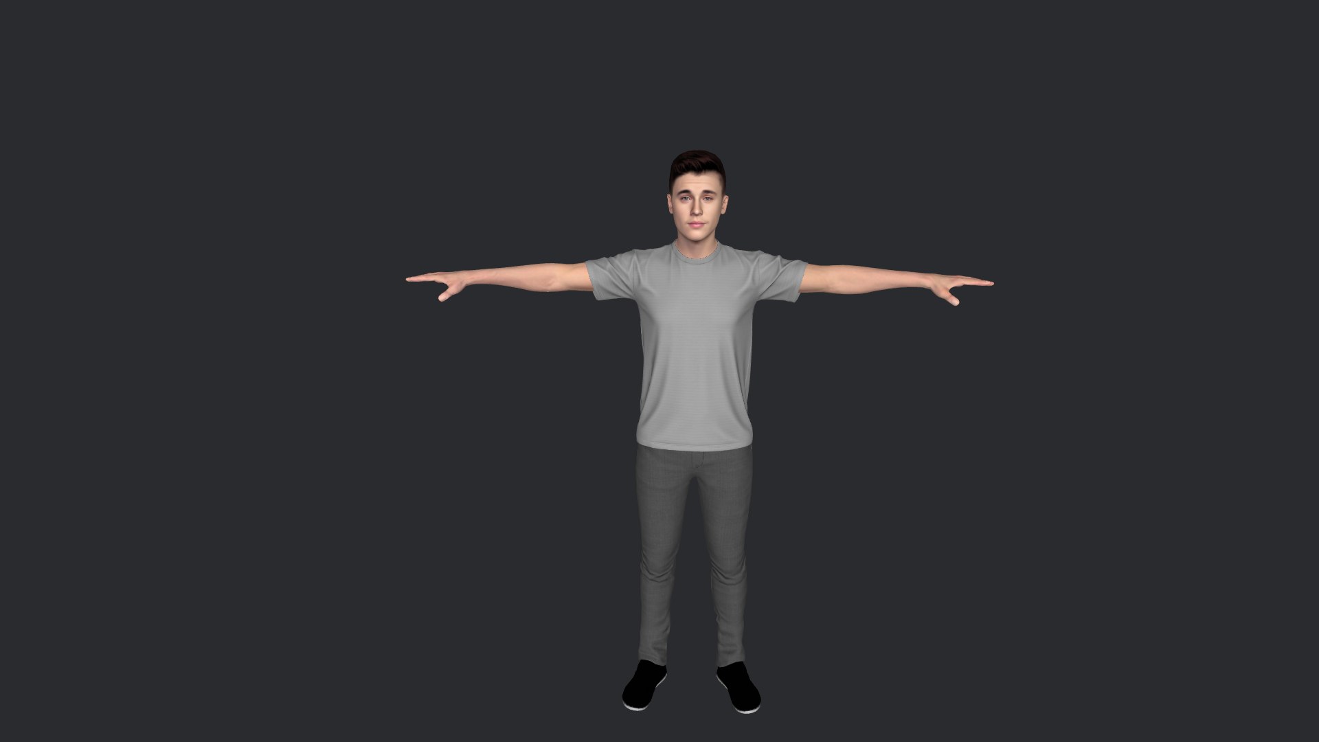 Justin Bieber Hyper Realistic Full Body Fully Rigged Character 3D model ...