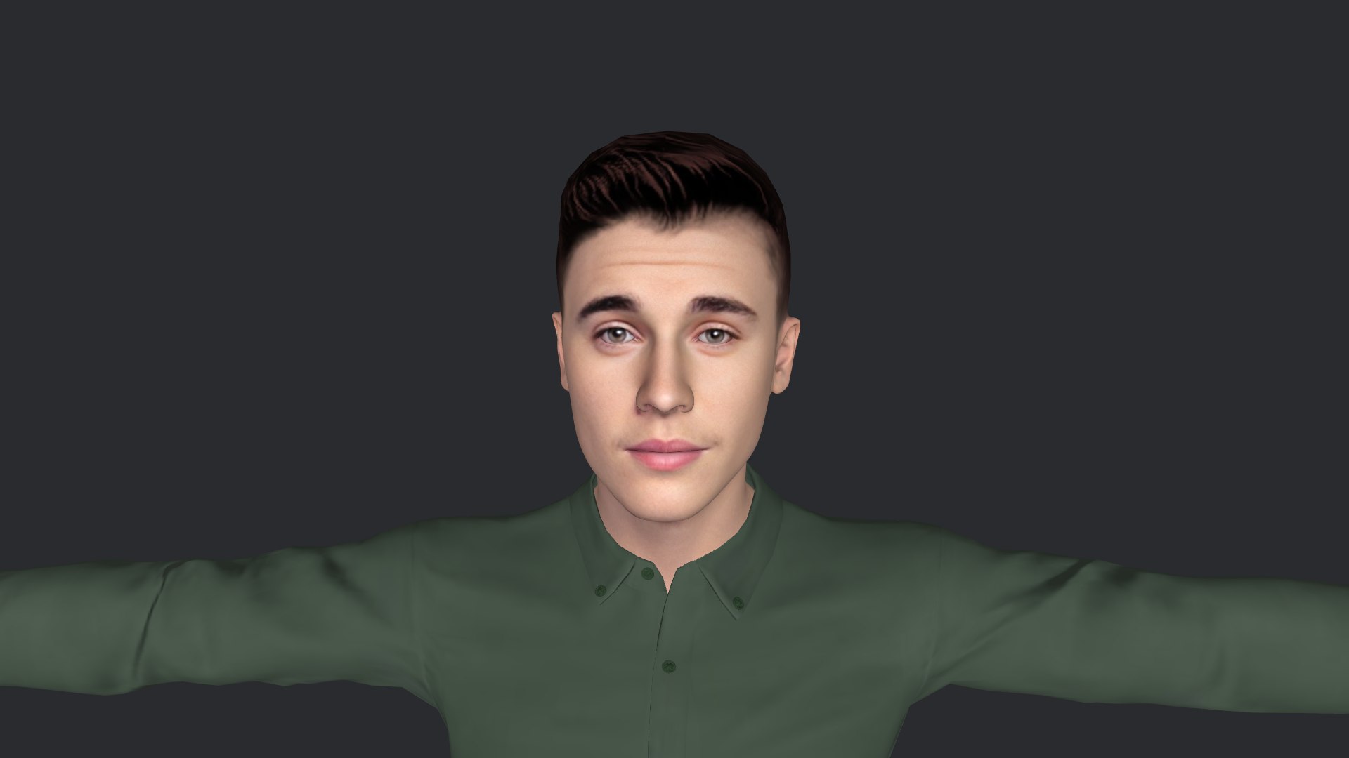 Justin Bieber Hyper Realistic Full Body Fully Rigged Character 3D Model ...