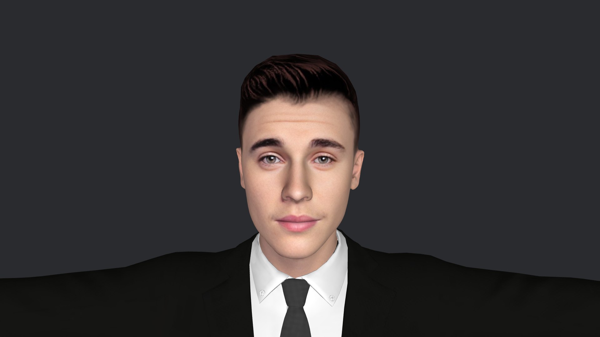 Personagem 3D hiper-realista de corpo inteiro totalmente equipado de ...