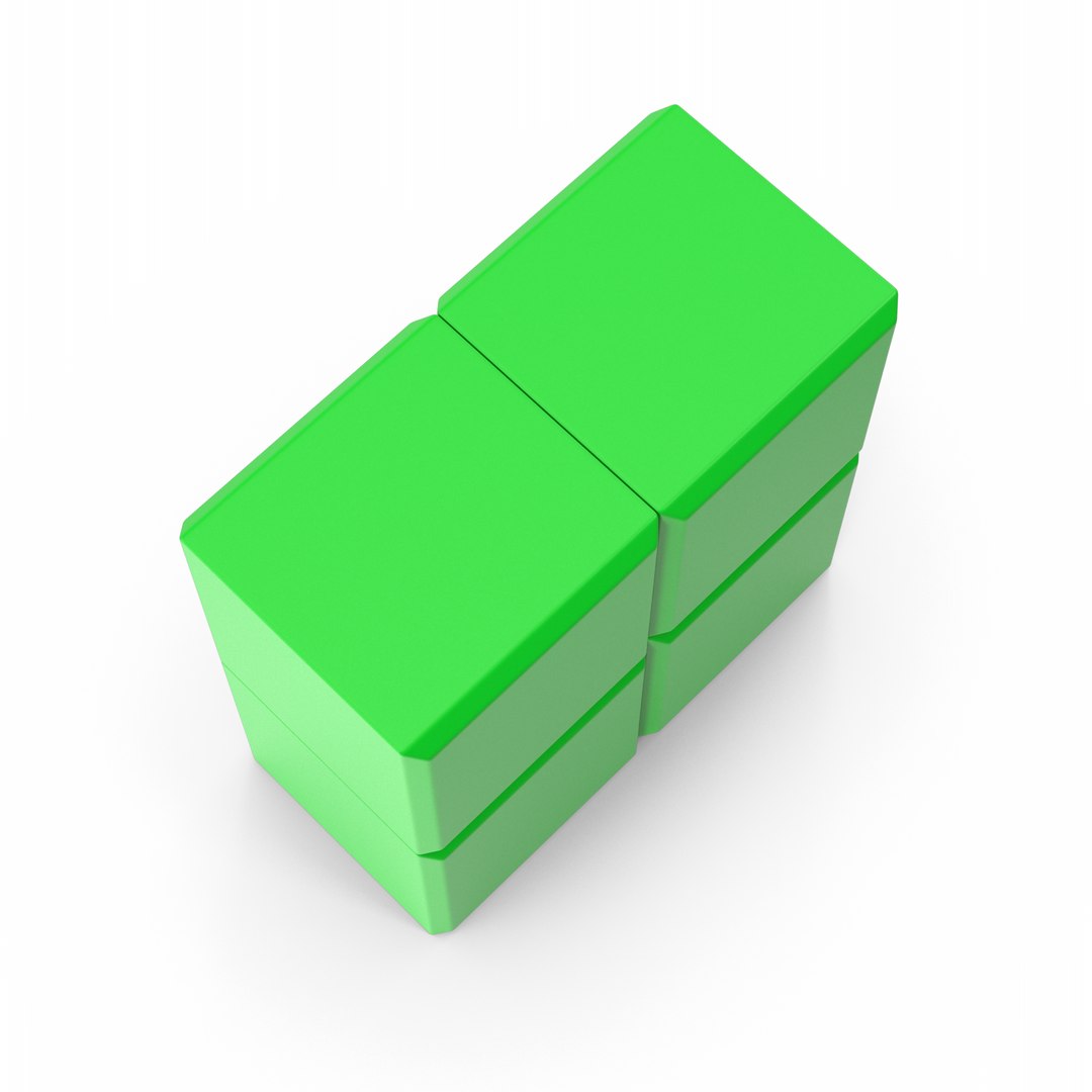 Tetris O Block 3D - TurboSquid 1875758