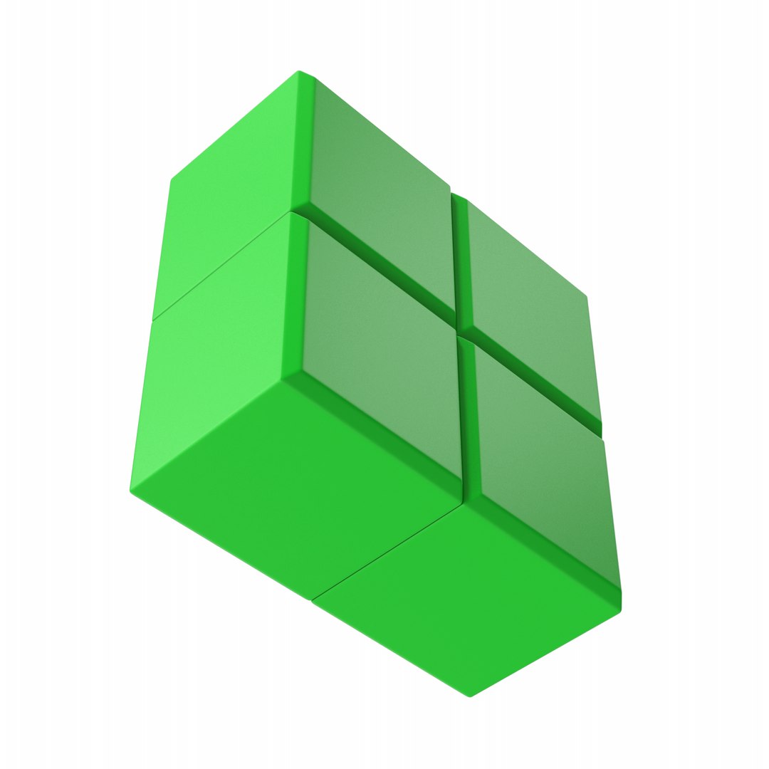 Tetris O Block 3D - TurboSquid 1875758