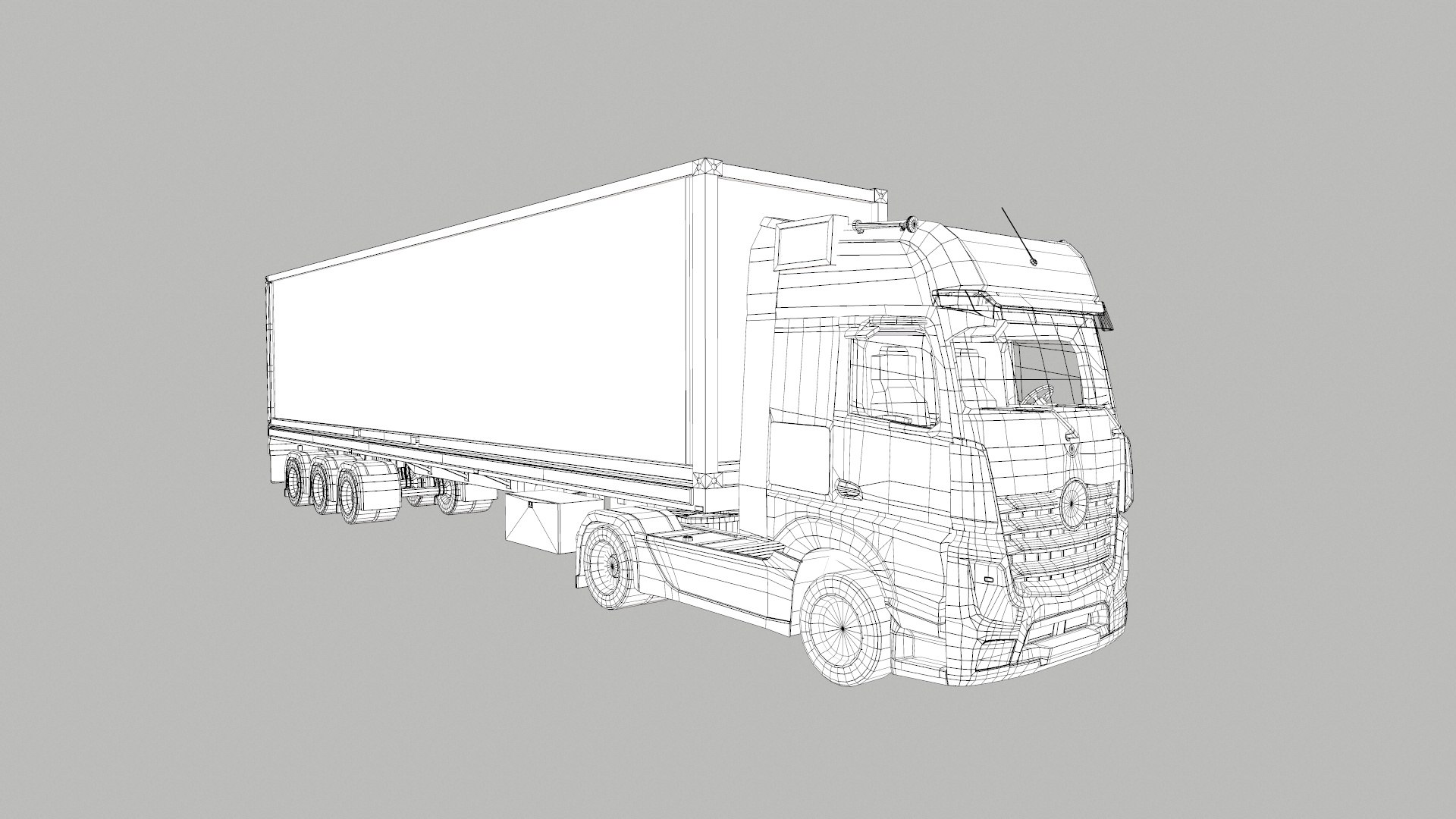 Generic Truck 3D - TurboSquid 2343794