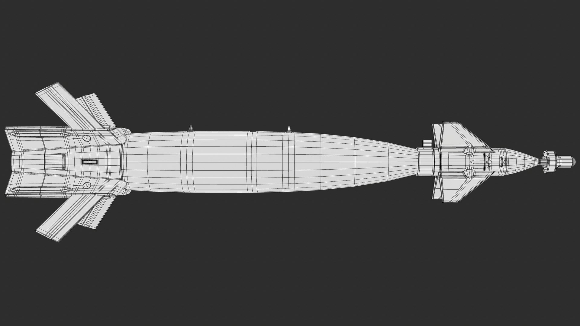 GBU-10 Paveway 2 Green Aircraft Guided Bomb PBR 3D Model - TurboSquid ...
