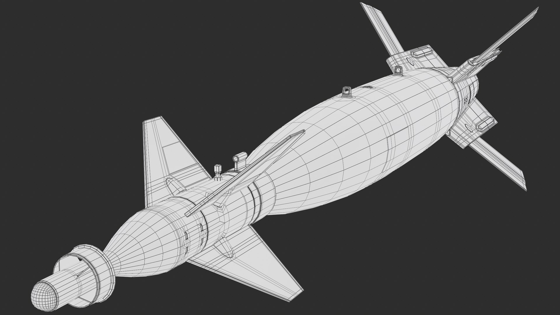 GBU-10 Paveway 2 Green Aircraft Guided Bomb PBR 3D Model - TurboSquid ...