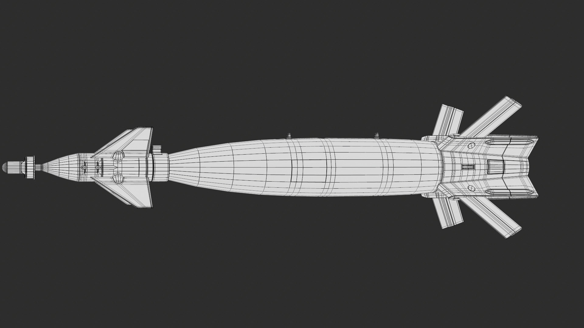 GBU-10 Paveway 2 Green Aircraft Guided Bomb PBR 3D Model - TurboSquid ...