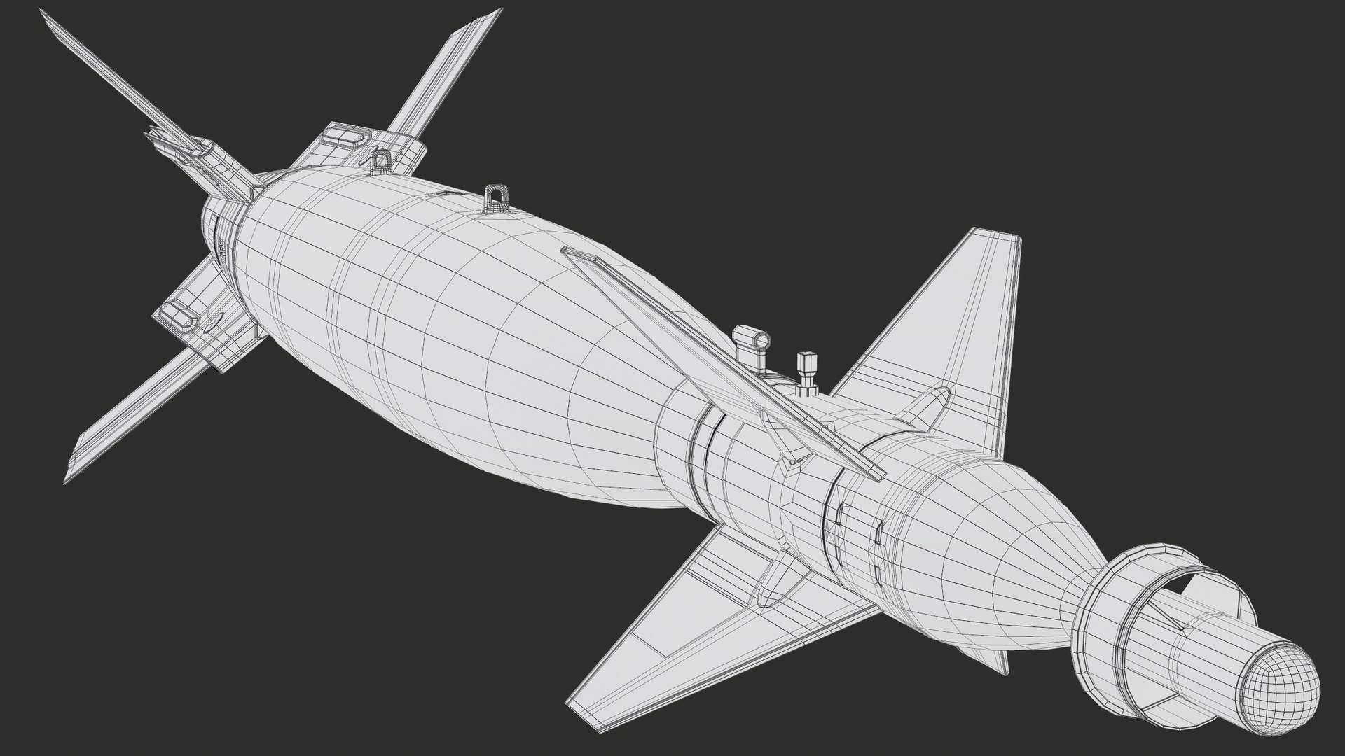 GBU-10 Paveway 2 Green Aircraft Guided Bomb PBR 3D Model - TurboSquid ...