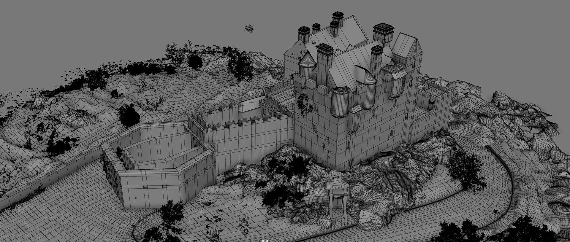 3D model Eilean Donan Castle Scotland - TurboSquid 2154359