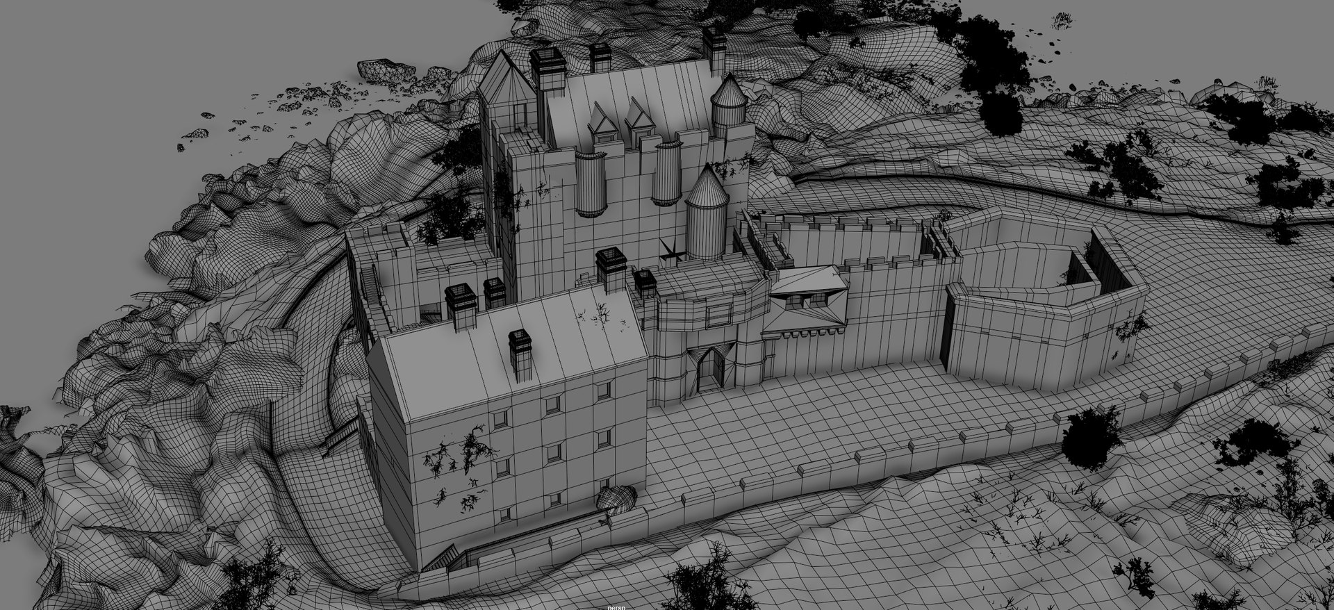 3D model Eilean Donan Castle Scotland - TurboSquid 2154359