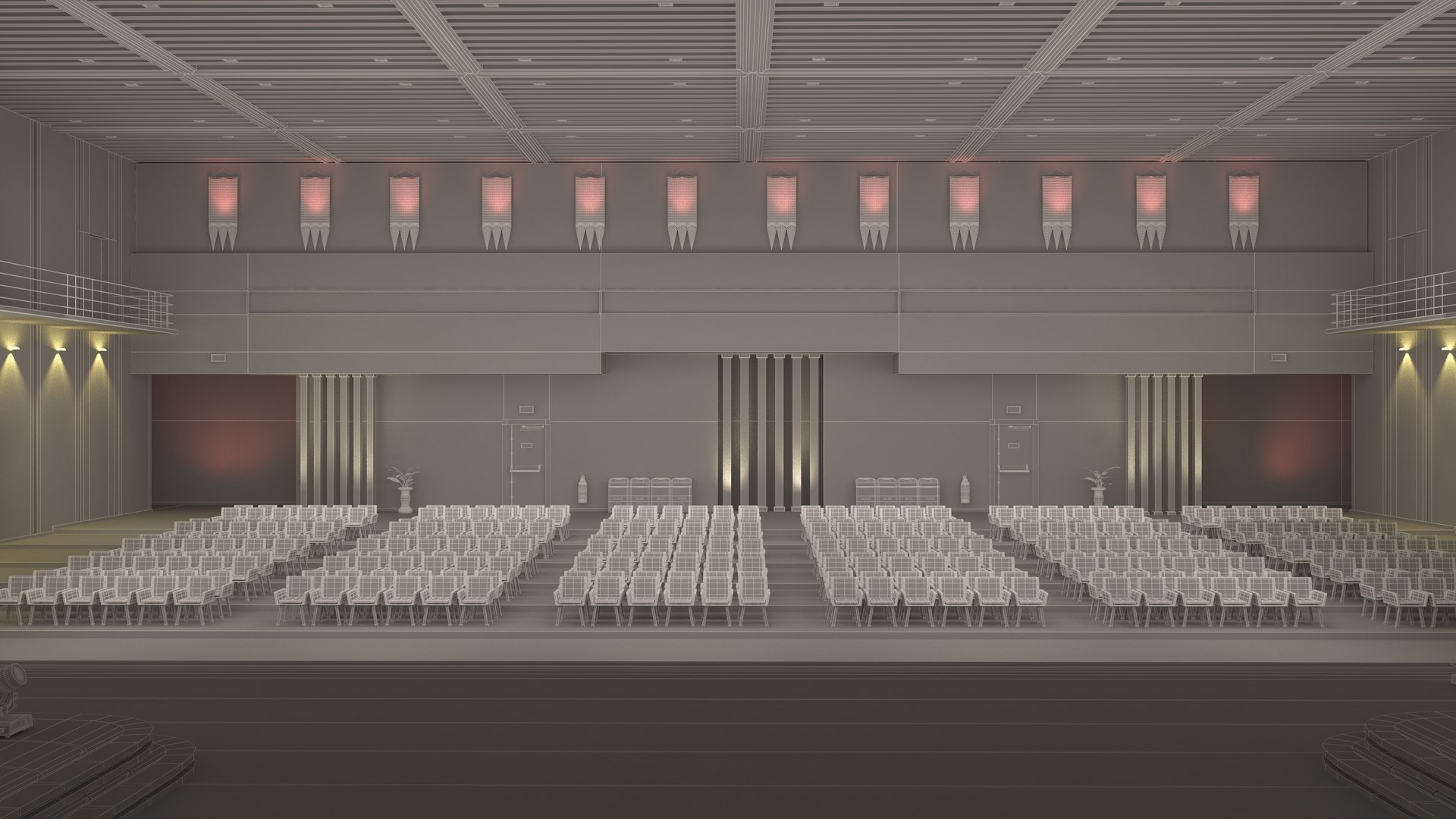 3D Esport Arena 3D model - TurboSquid 1845977