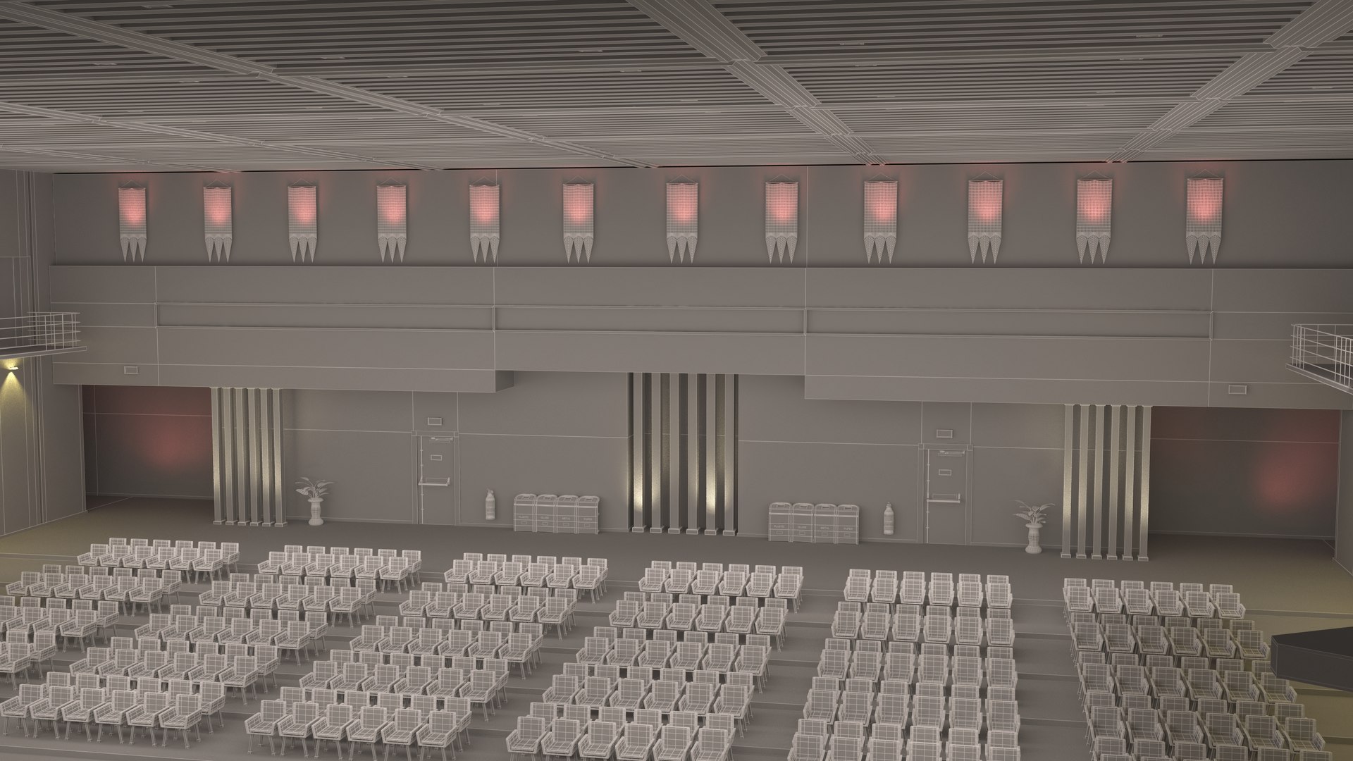 3D Esport Arena 3D model - TurboSquid 1845977