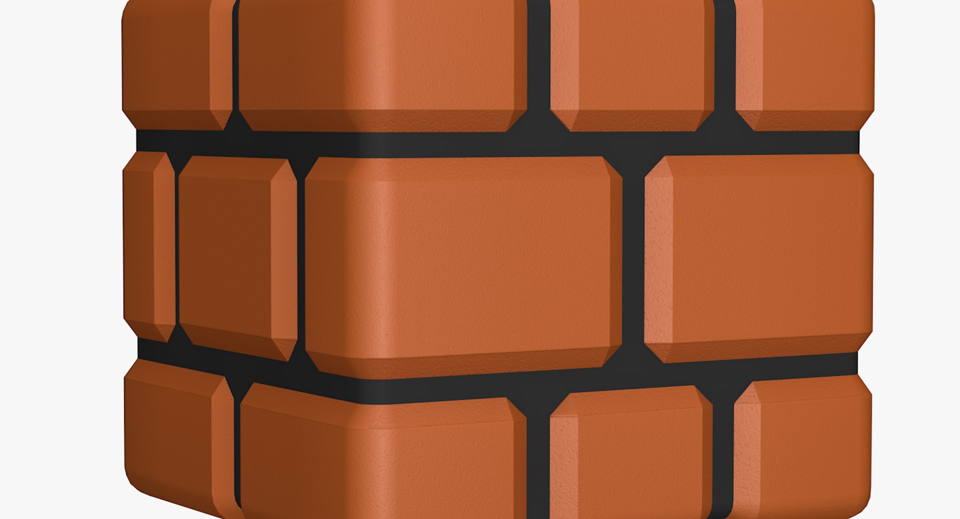 Brick Block Super Mario 3D Model - TurboSquid 1372379